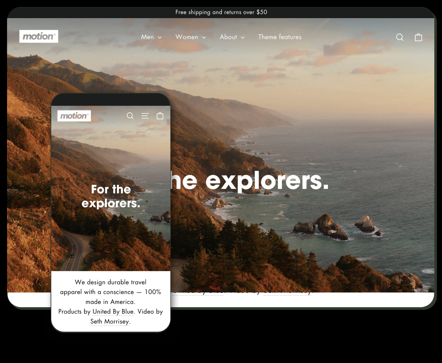 Motion - Minimalist Premium Shopify Theme – Archetype Themes